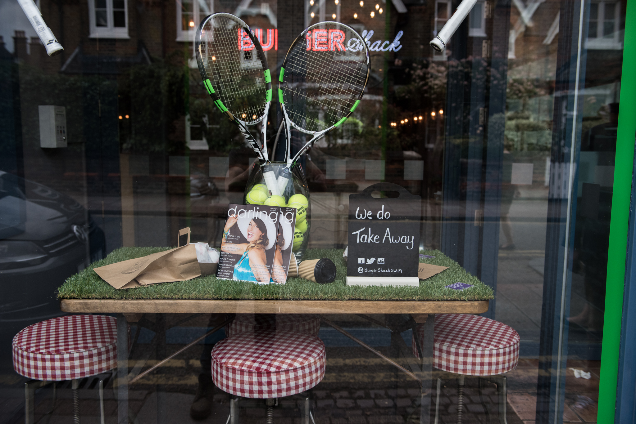 The Best Tennis Themed Windows in Wimbledon — Lady Wimbledon