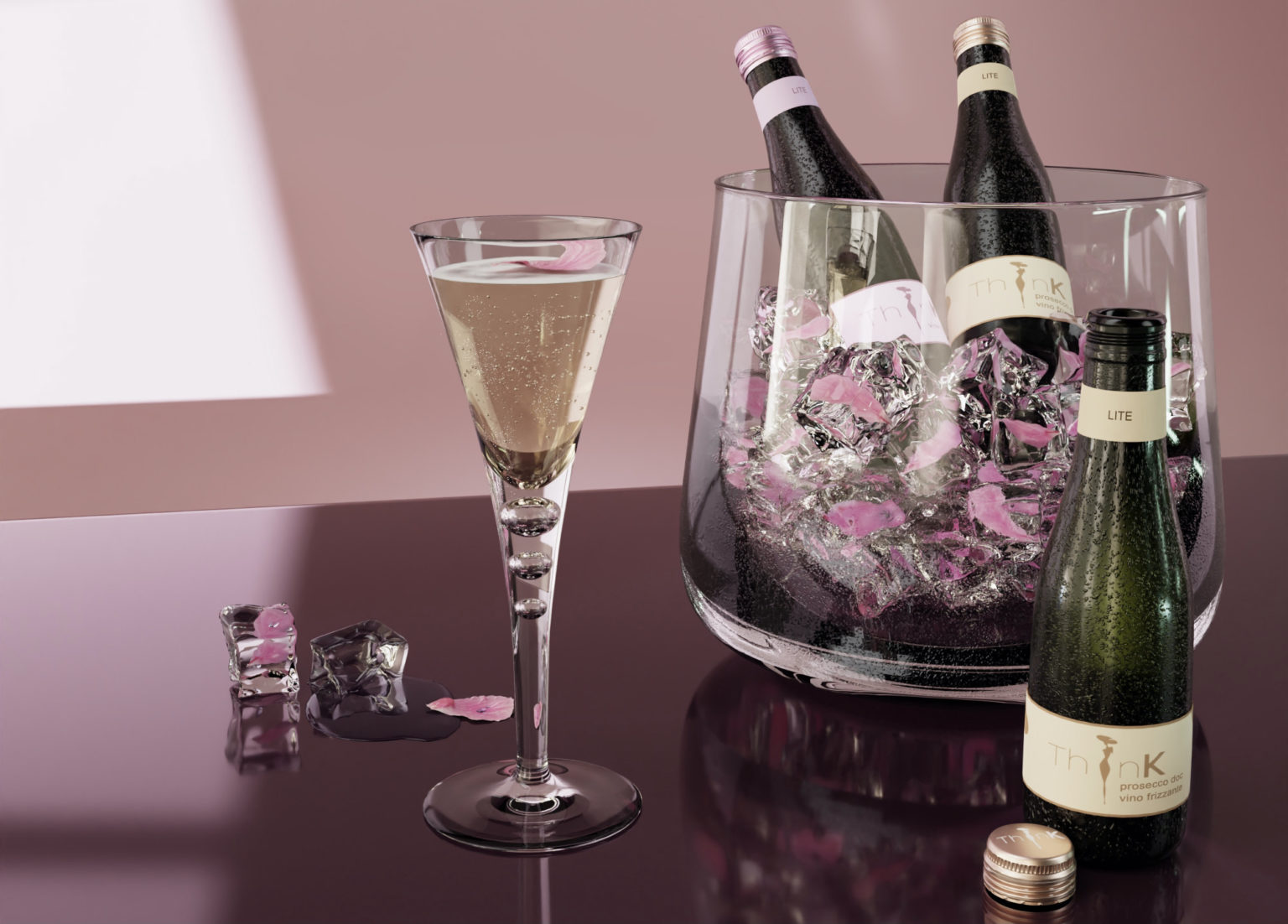 ThinK; Low calorie & low sugar Prosecco — Lady Wimbledon
